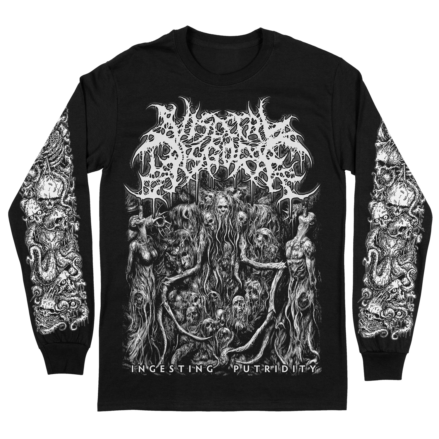 Visceral Disgorge"Ingesting Putridity" Longsleeve - Visceral Disgorge