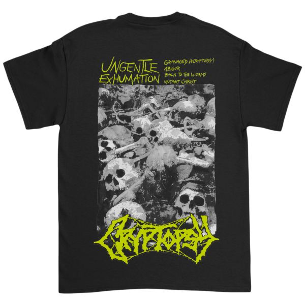 Cryptopsy"Ungentle Exhumation OG Demo" T-Shirt - Cryptopsy