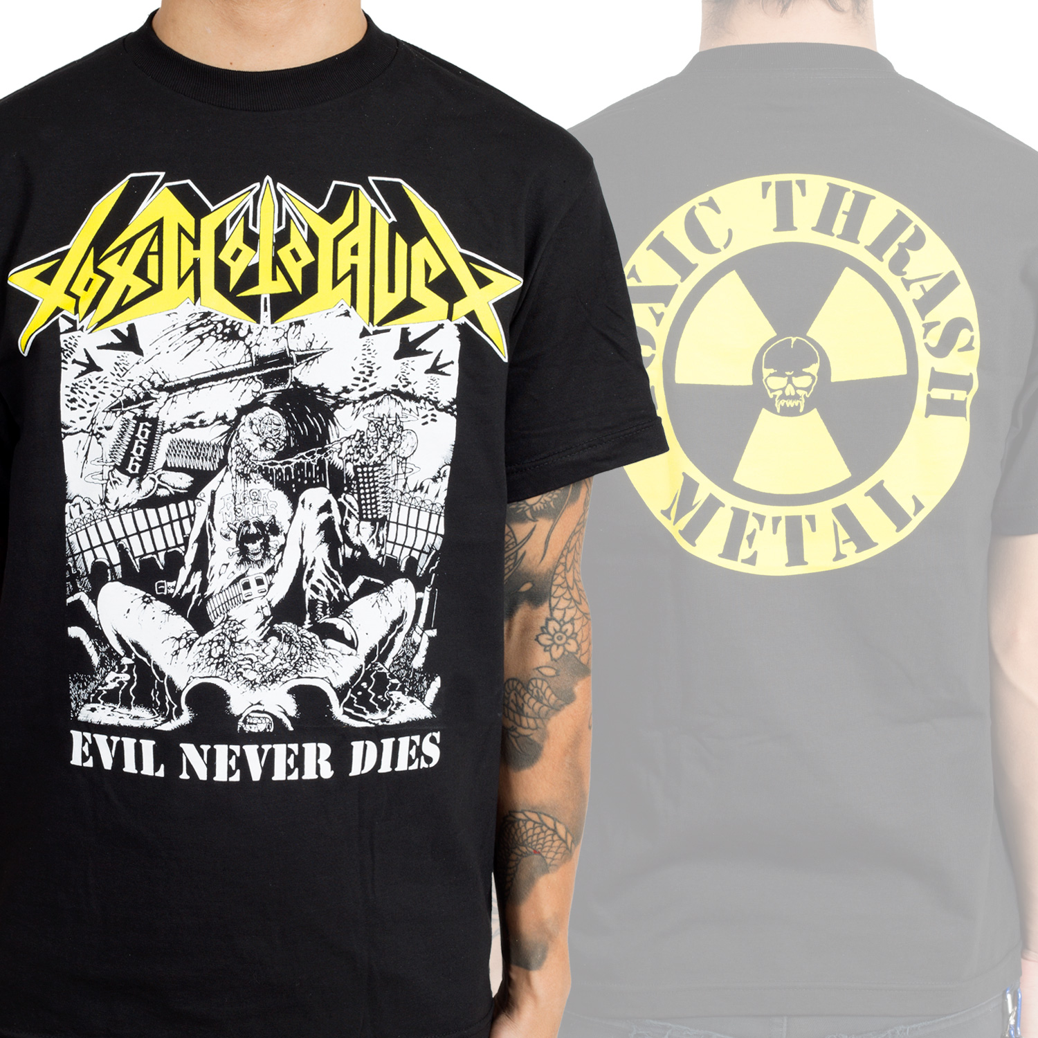 Toxic Holocaust"Evil Never Dies" T-Shirt - Toxic Holocaust