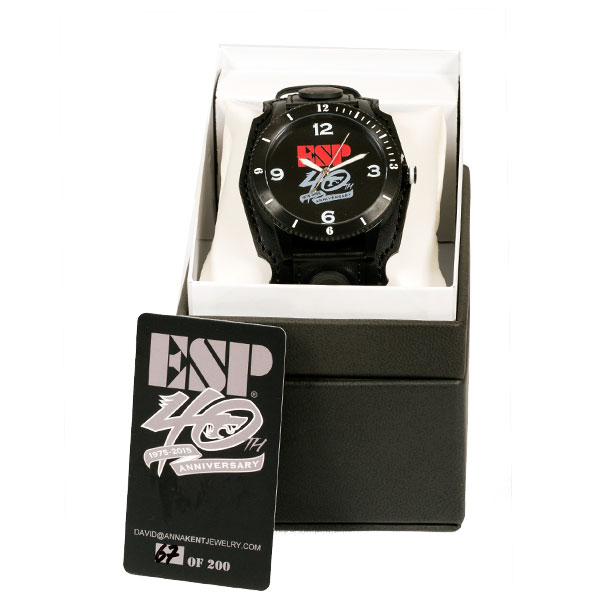 ESP Guitars "40th Anniversary Wristwatch" Watch - ESP Guitars