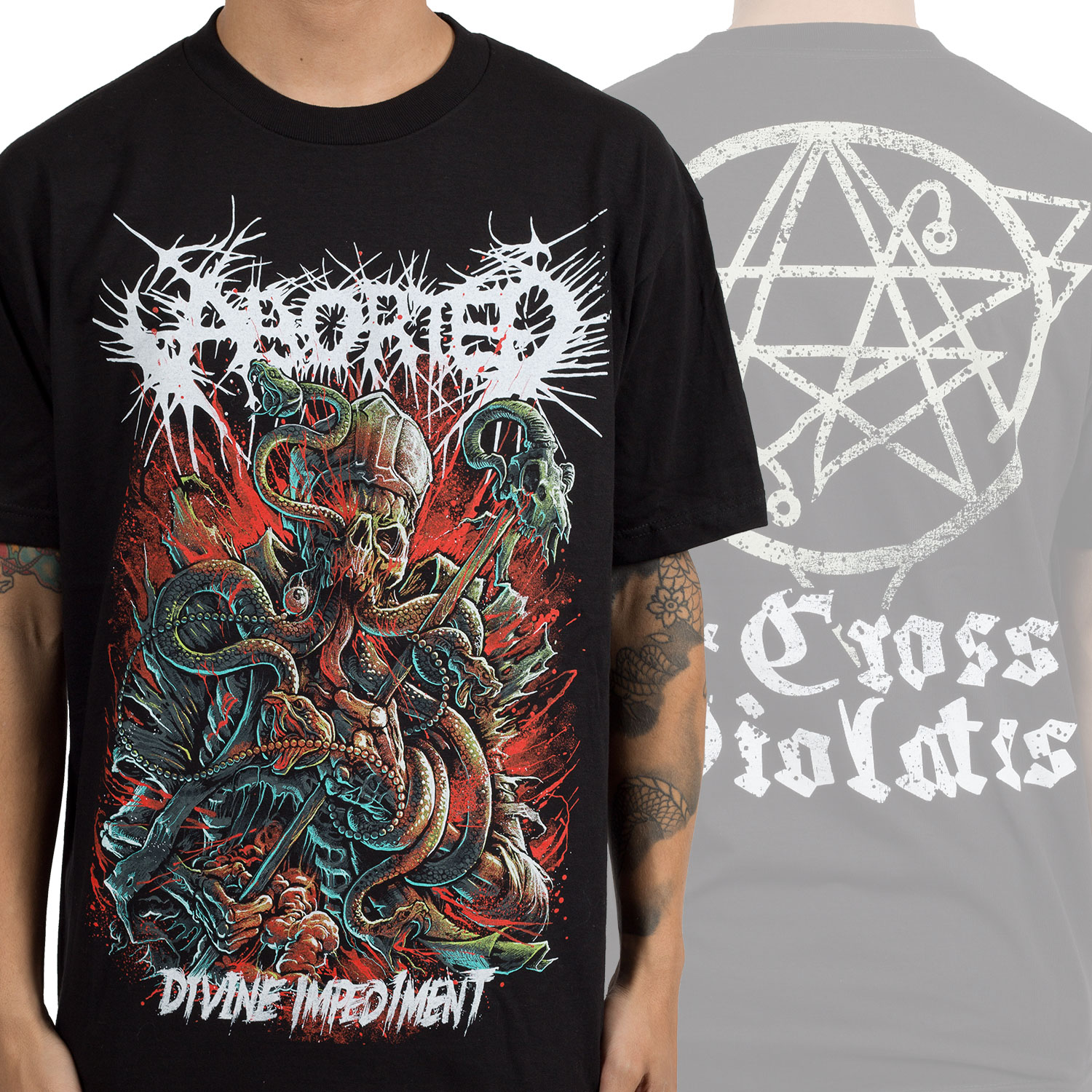 Aborted "Divine Impediment" T-Shirt - Aborted