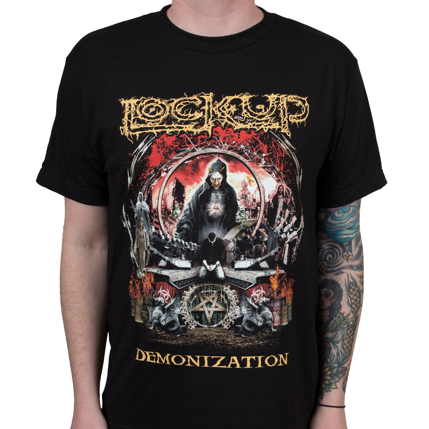 Lock Up"Demonization" T-Shirt - Listenable Records
