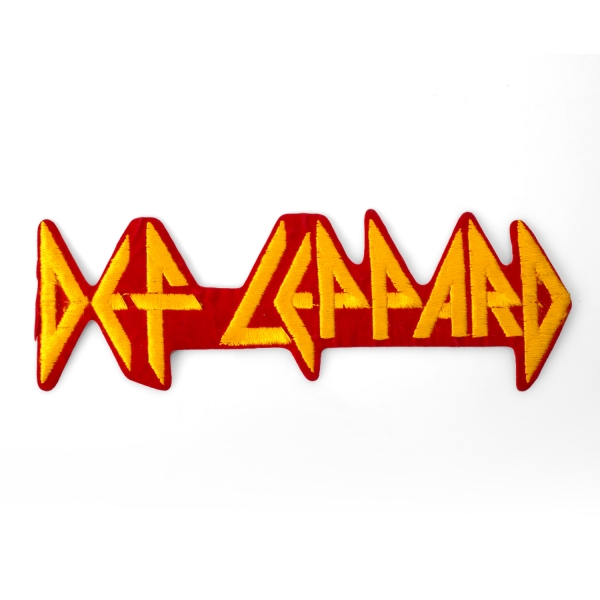 Def Leppard "Vintage Large Logo" Patch - Horror Business