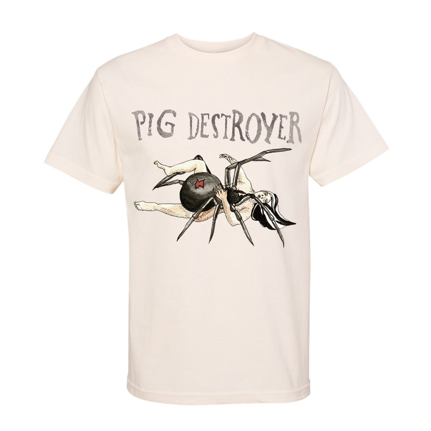 Pig Destroyer"Black Widow" T-Shirt - Pig Destroyer